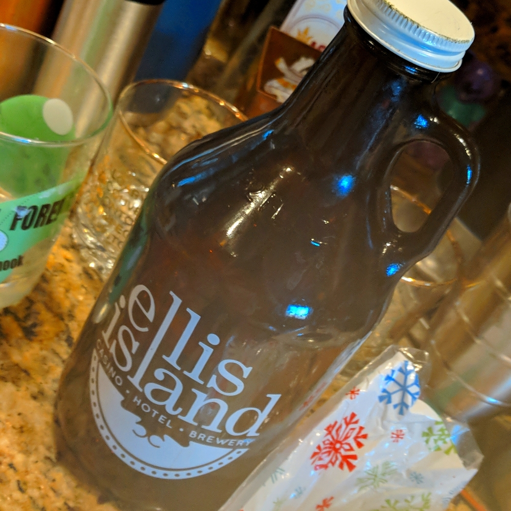 Ellis Island Mini-Growler - Gem